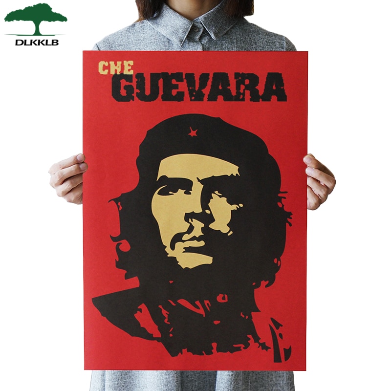 Dlkklb Che Guevara Retro โปสเตอร์สติ๊กเกอร์สไตล์วินเทจสําหรับติดตกแต่ง ...