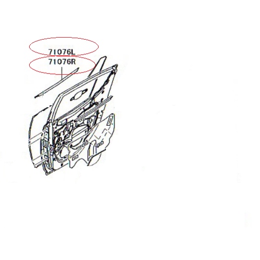 คิ้วรีดน้ำที่ประตู Mitsubishi | Shopee Thailand