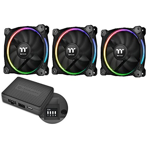 THERMALTAKE Riing 14 LED RGB TT Premium Edition 3-Fan Pack | Shopee ...