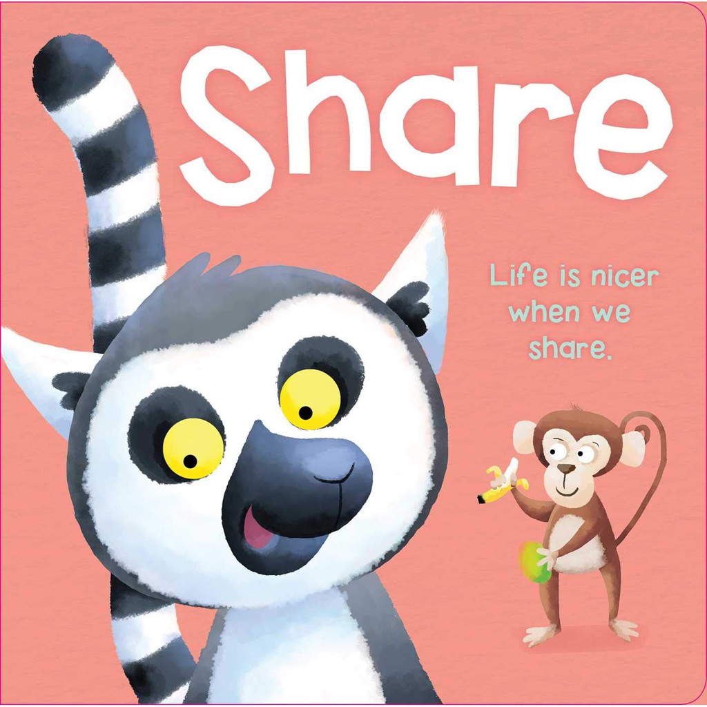 Share: Life is Nicer When We Share (Manners Board Books) หนังสือเด็ก ...