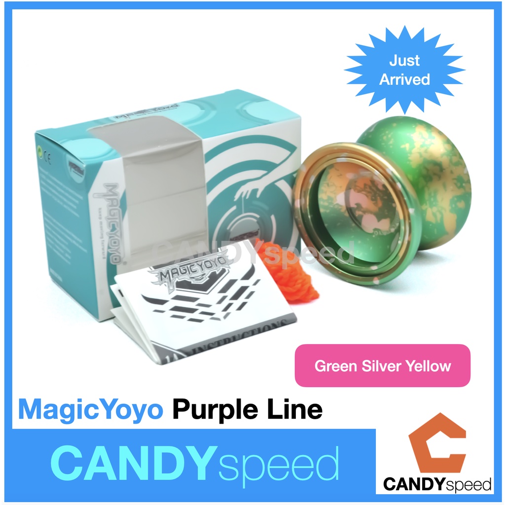 Yoyo โยโย่ MagicYoyo Purple Line | by CANDYspeed | Shopee Thailand