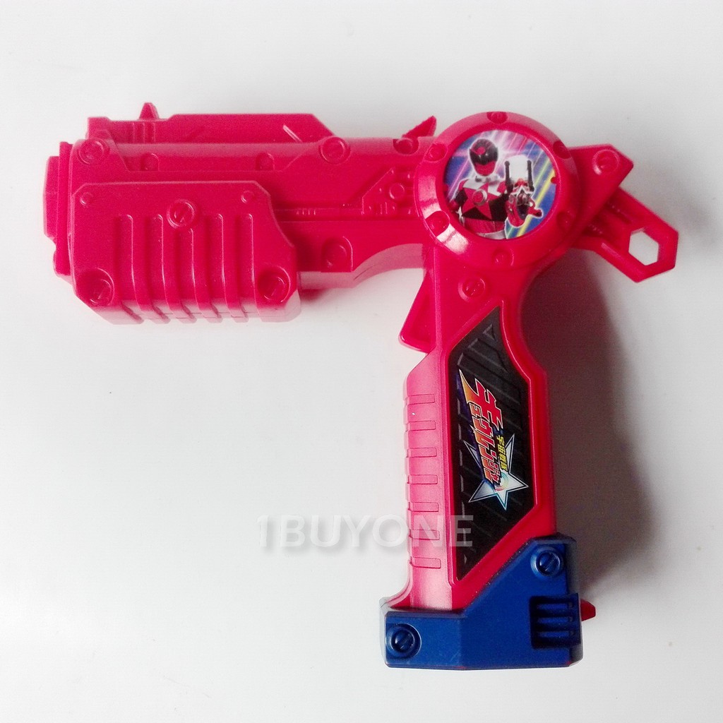 ปืนของเล่น พับได้ ลัคกี้ ชิชิเรด Shishi Red คิวเรนเจอร์ เซนไต ฟิกเกอร์ ...