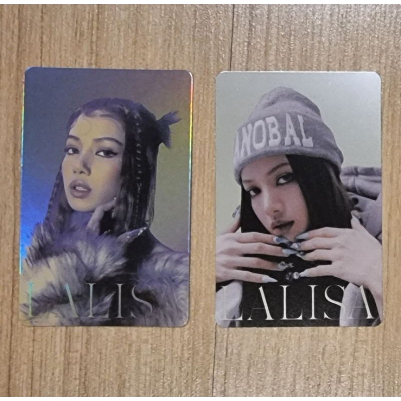 [ของแท้ พร้อมส่ง!!] การ์ดกระจก และ โฮโลแกรมลิซ่า จาก Lisa First Single ...