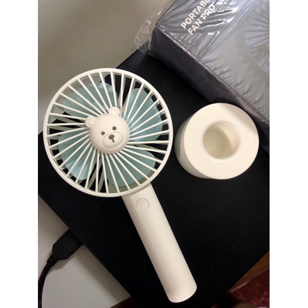 DIMO PORTABLE HANDHELD FAN N9 สีขาว (สินค้ามือสอง) คุณภาพดีมาก พัดลม ...