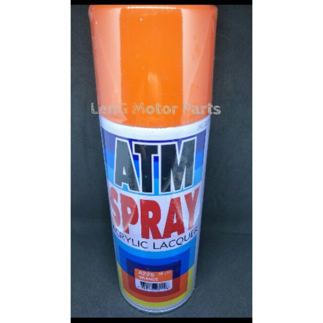 สีสเปย์ สีส้ม ATM A226 สีส้ม Orange | Shopee Thailand