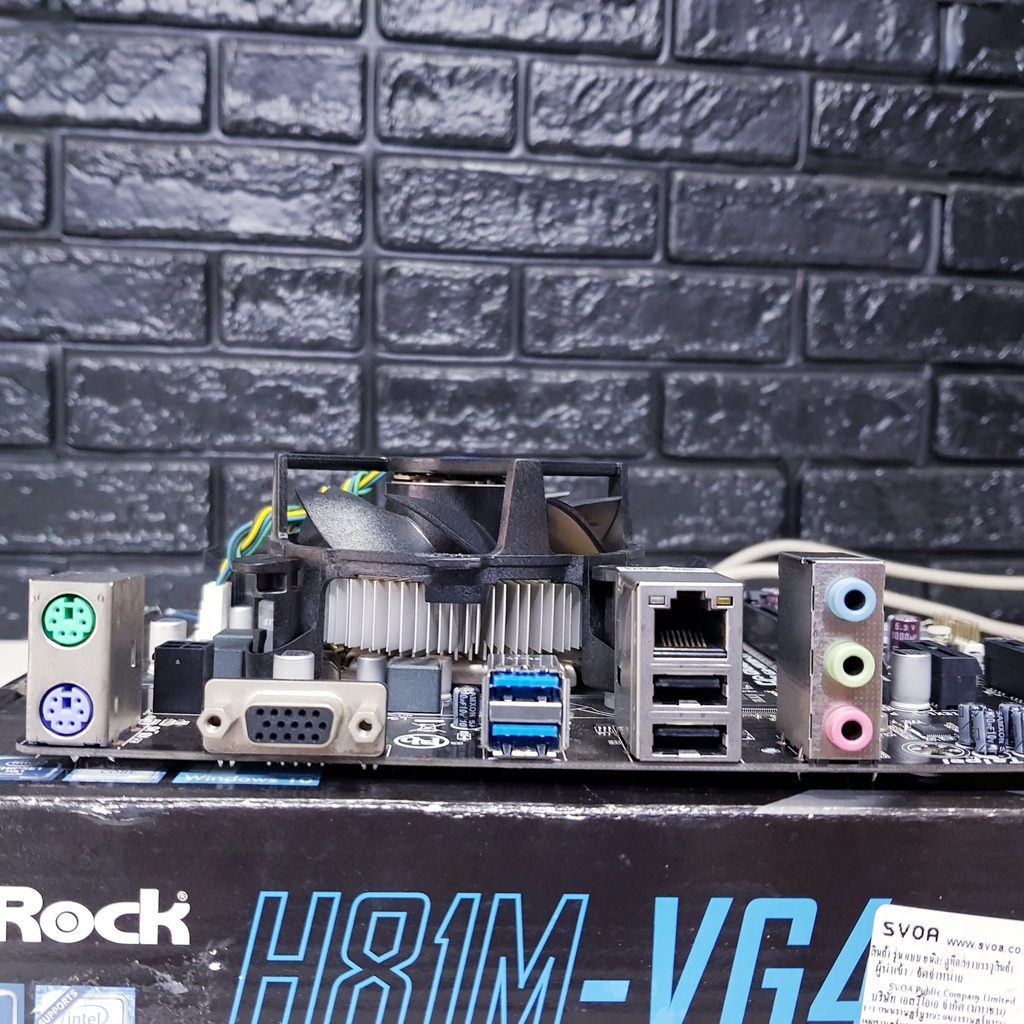 [COMZING] **มือสอง เมนบอร์ดพร้อมCPU เมนบอร์ด Socket 1150 + CPU Core i3 ...