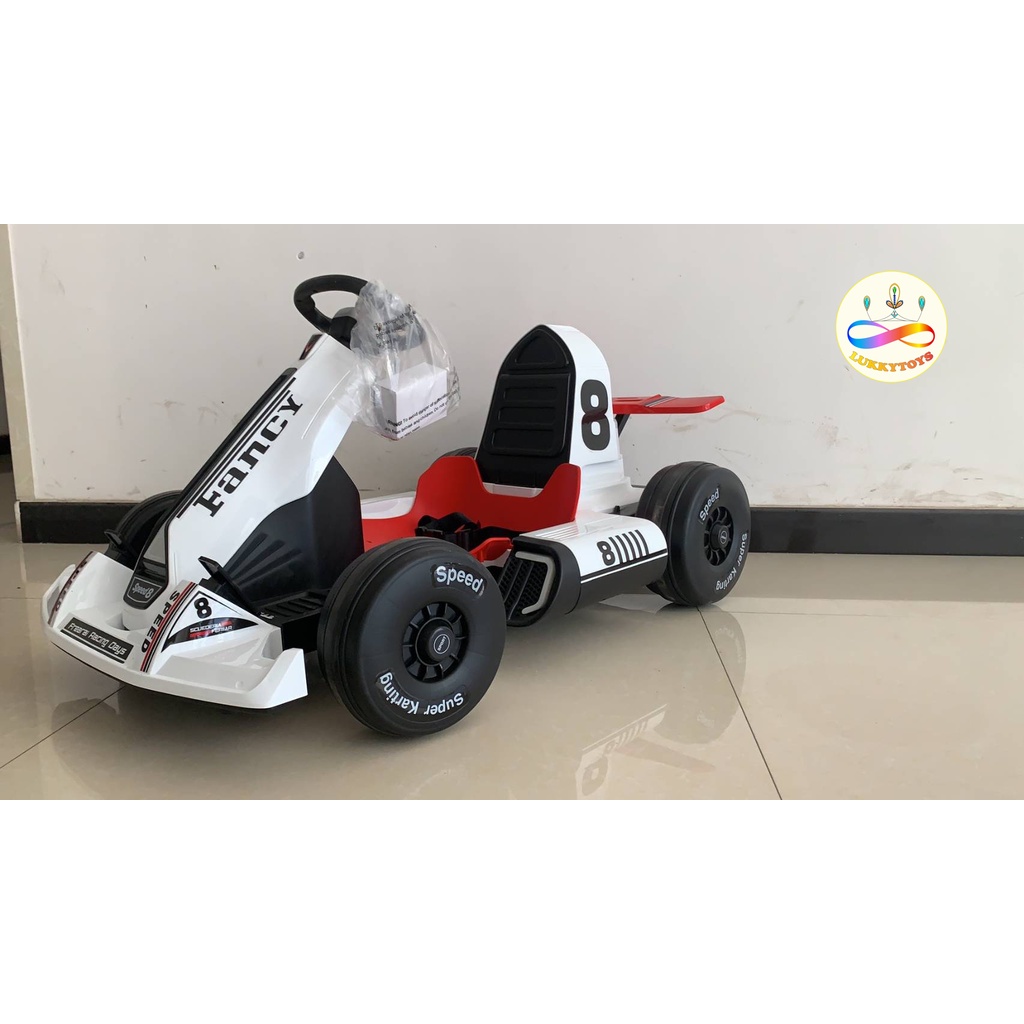 lukkytoys โกคาร์ท รถแบตเตอรี่ รุ่นใหม่ล่าสุด รุ่น AC- 248 | Shopee Thailand