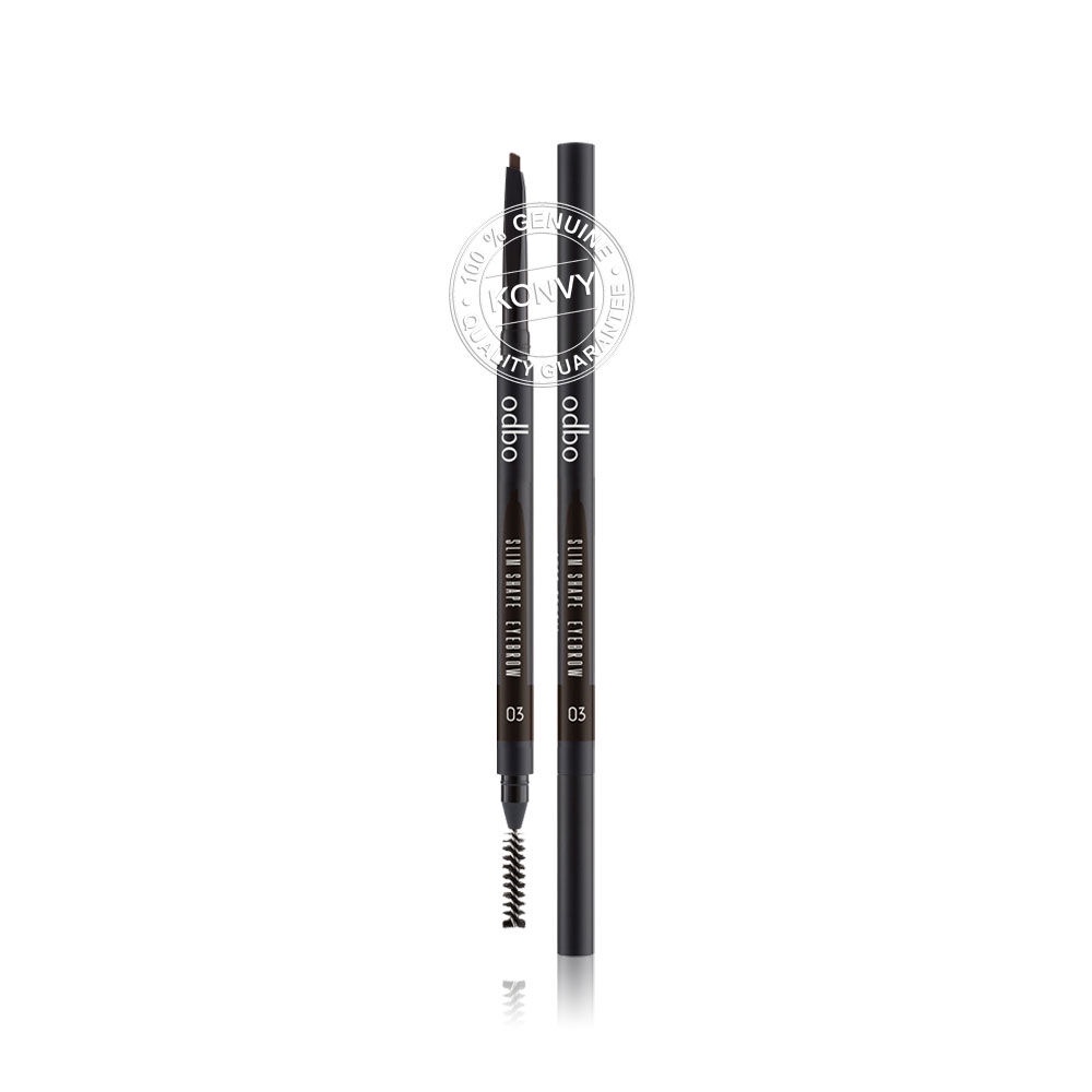 ODBO Slim Shape Eyebrow Auto Pencil 0.1g โอดีบีโอ ดินสอเขียนคิ้วแบบแท่งหมุนระบบออโต้ล็อค ...
