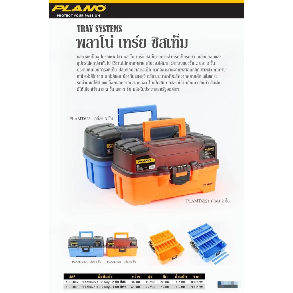 กล่องอุปกรณ์ Plano Tray Systems 2ชั้น/3ชั้น | Shopee Thailand