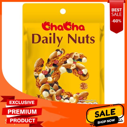 CHACHA DAILY NUTS MIXED NUTS CRISPY 23 Gชาช่าเดลี่นัทถั่วรวมอบกรอบ 23 ...