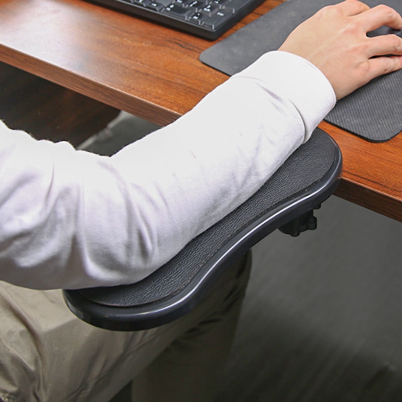 Desktop arm rest ที่วางข้อมือโต๊ะคอมพิวเตอร์ หมุนได้ 180° ลดแรงกดแขน ...