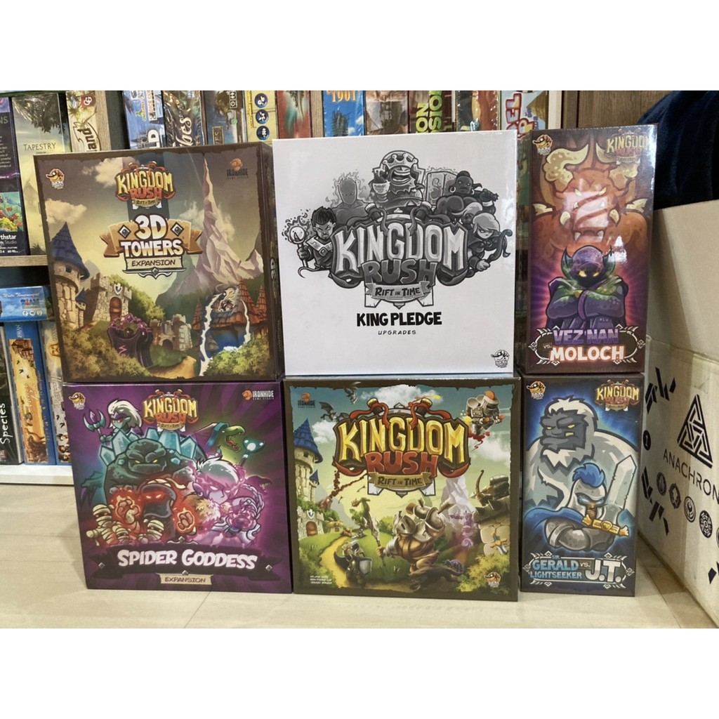 Kingdom rush :rift in time KS all-in บอร์ดเกม ของแท้ | Shopee Thailand