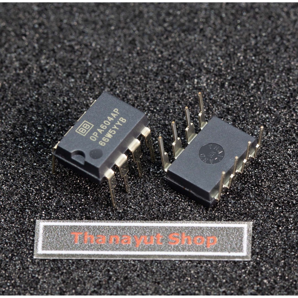 1 Pcs OPA604แท้ Texas Instruments 8-Pin PDIP(Made in THAI LAND) FET ...