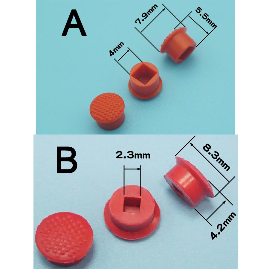 10 ชิ้น TrackPoint คีย์บอร์ดเมาส์หมวกสีแดง Soft Point สําหรับ IBM ...