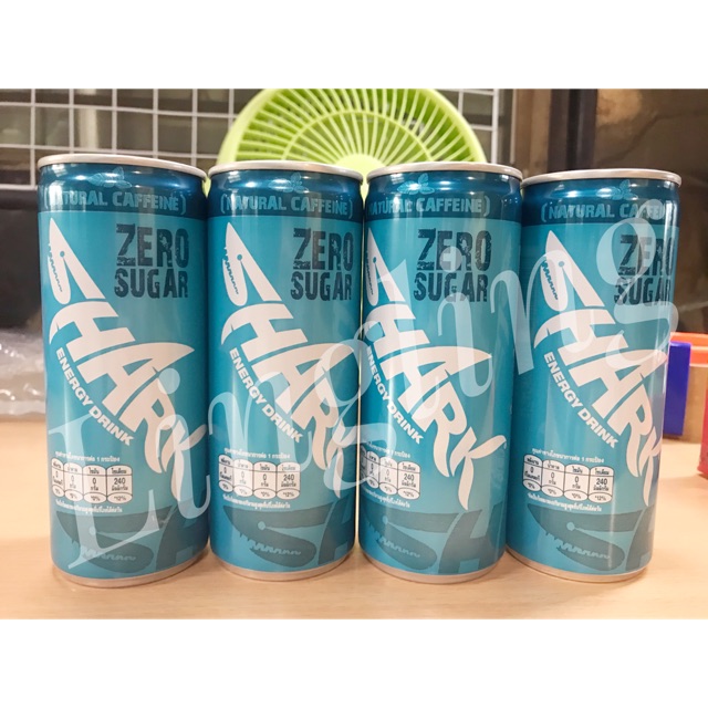 SHARK zero sugar สดชื่น แพ็ค 6 กระป๋อง | Shopee Thailand