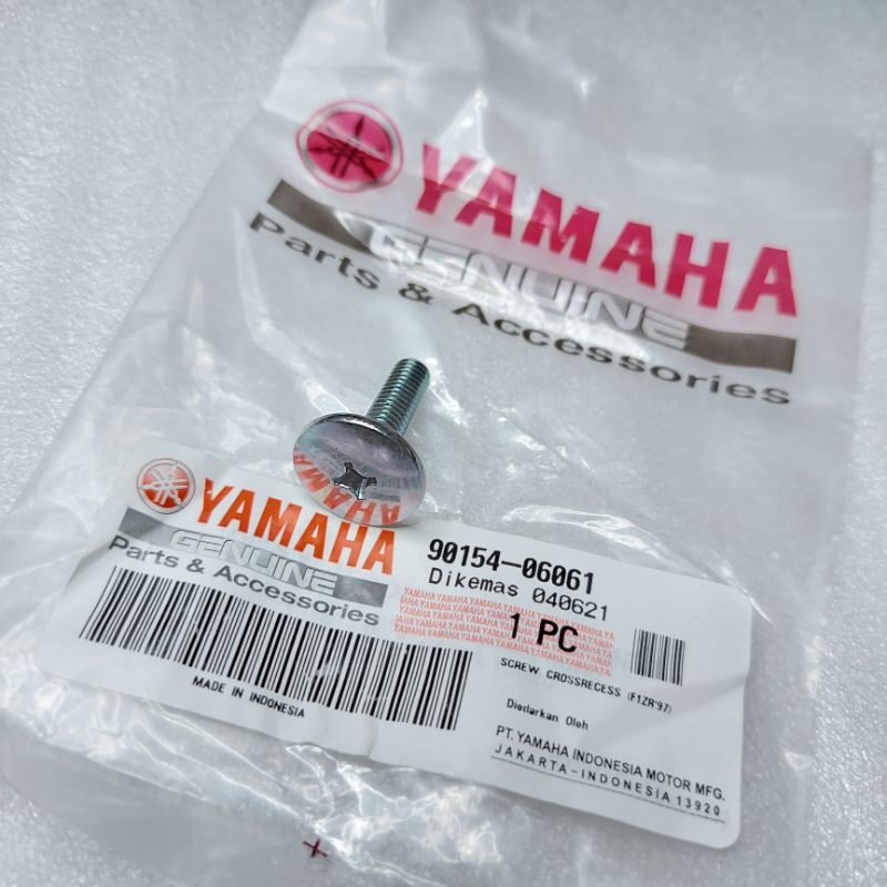 กลาง Wing Bolt f1zr F1 Fender Fender byson original yamaha 90154 06061 ...