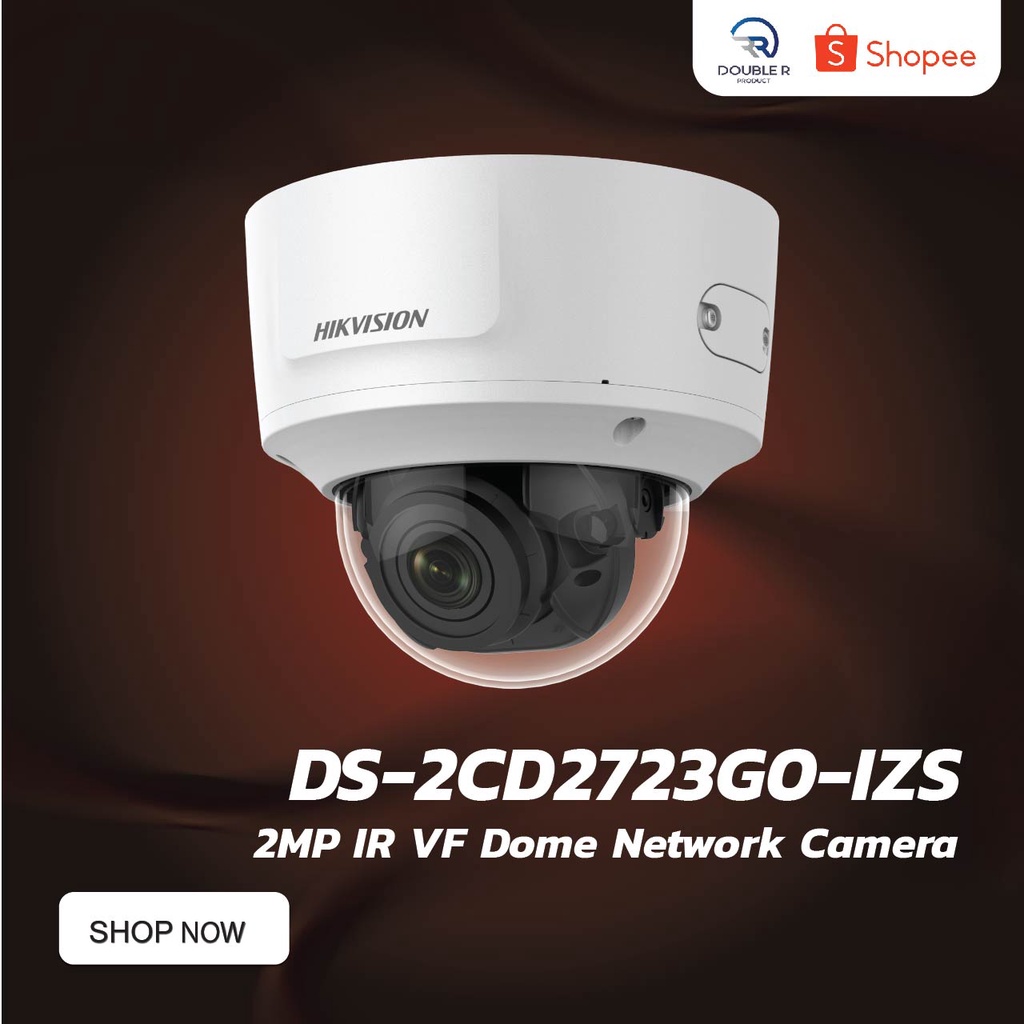 กล้องวงจรปิด Hikvision IP Camera รุ่น DS-2CD2723G0-IZS(2.8-12mm) 2MP IR ...