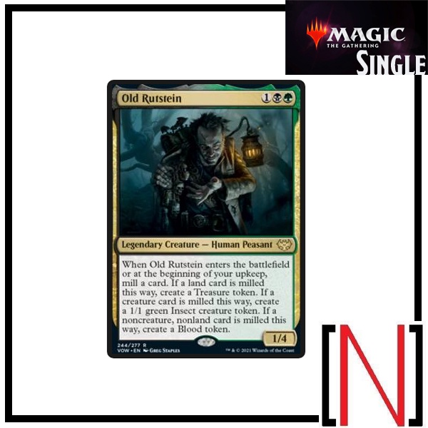 [MTG][Single][VOW] Old Rutstein ระดับ Rare [ภาษาอังกฤษ] | Shopee Thailand