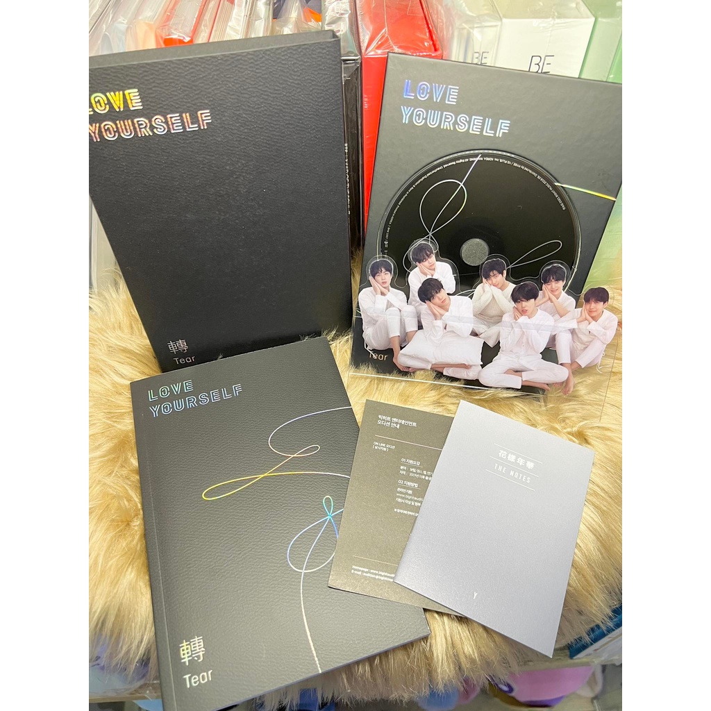 พร้อมส่ง !! อัลบั้มเปล่า BTS LYS TEAR เวอร์ Y,O แกะซีล แท้ 100% | Shopee Thailand