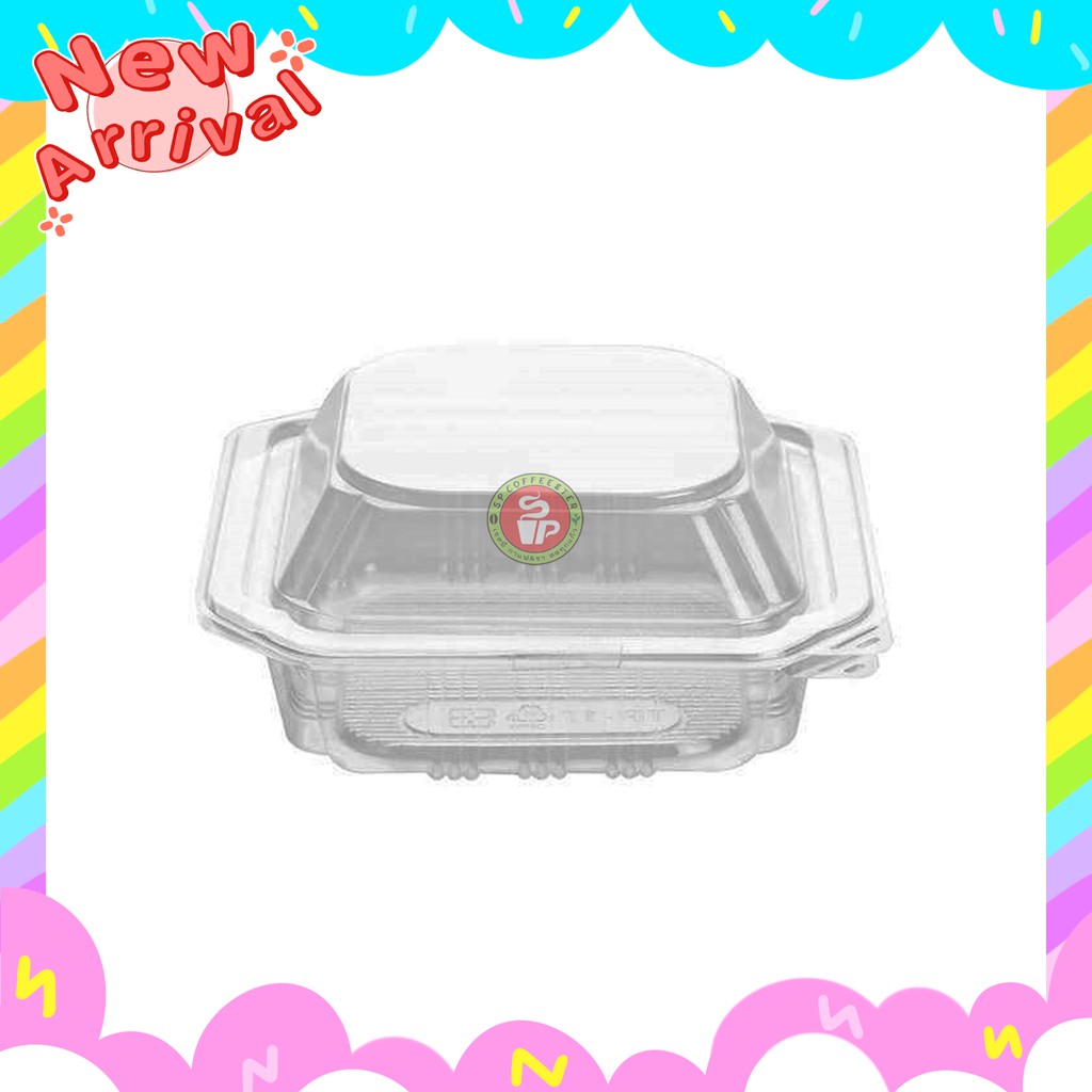 บรรจุภัณฑ์ OPS TP-17 จำนวน 100 ชิ้น/แพ็ค กล่องใส่อาหาร กล่องอาหาร กล่องใส่ขนม กล่องขนม กล่อง ...