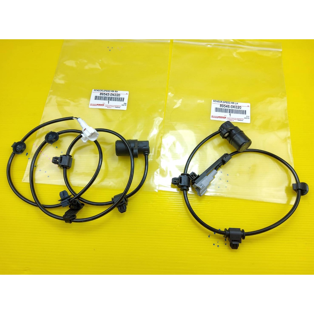 เซ็นเซอร์ ABS หลัง LH/RH TOYOTA VIGO FORTUNER #89545-0K020,89546-0K020⚡ ...