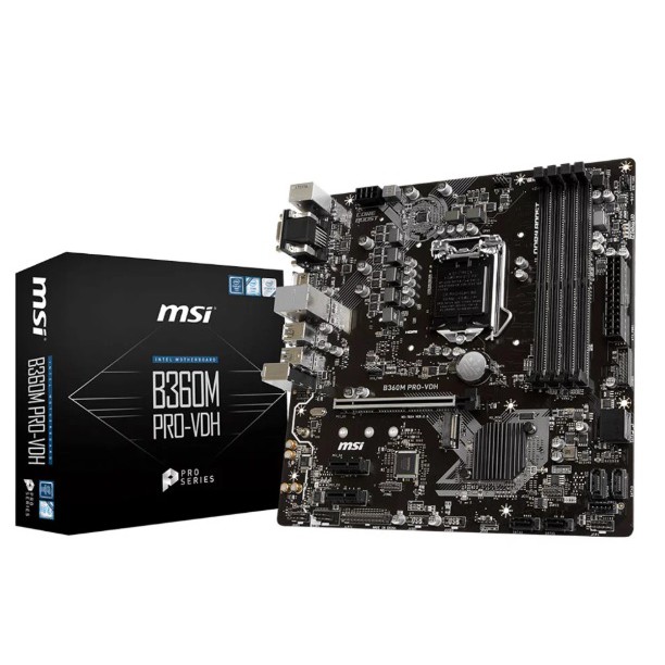 MAINBOARD (เมนบอร์ด) 1151 MSI B360M PRO-VDH | Shopee Thailand