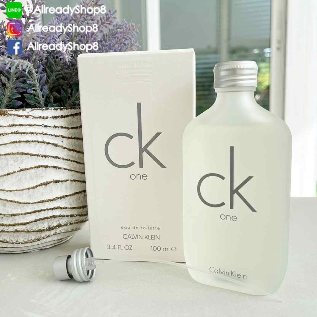 🔥ของแท้ 🔥 Calvin Klein CK One EDT 100 ml. ( INBOX ) เป็นน้ำหอม Unisex เป็นน้ำหอมที่สามารถใช้ได้ ...