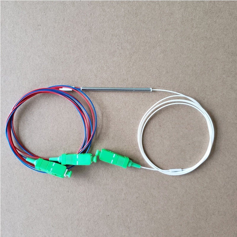 FBT Fiber Optic Cable Splitter With Single Window , Fiber Optic Coupler ...