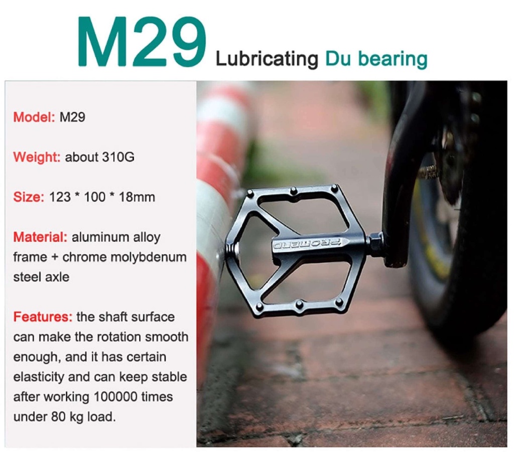 Promend บันไดจักรยาน M29 ความเร็วสูง น้ําหนักเบา 3 แบริ่ง สําหรับรถจักรยานเสือภูเขา | Shopee ...