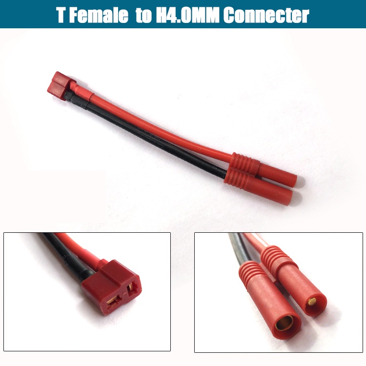 Xt60 EC5 EC3 T Deans อะแดปเตอร์ปลั๊กเชื่อมต่อ ตัวเมีย เป็นตัวผู้ 4.0 มม. 3.5 มม. JST SM Tamiya ...