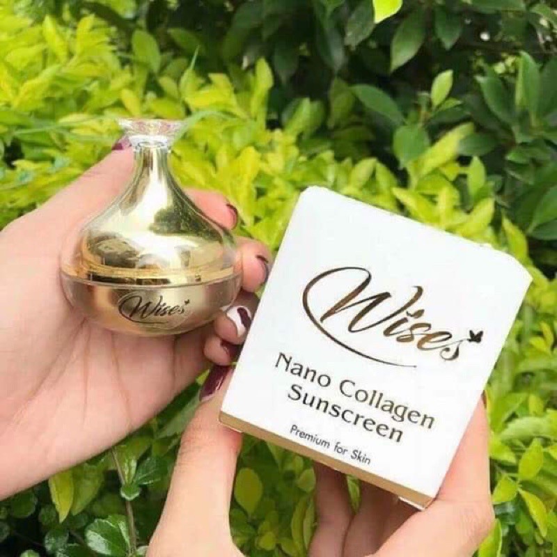 กันแดด Wise Nano Collagen SPF50PA+++ กันแดดหน้าเนียน ไวซ์ | Shopee Thailand