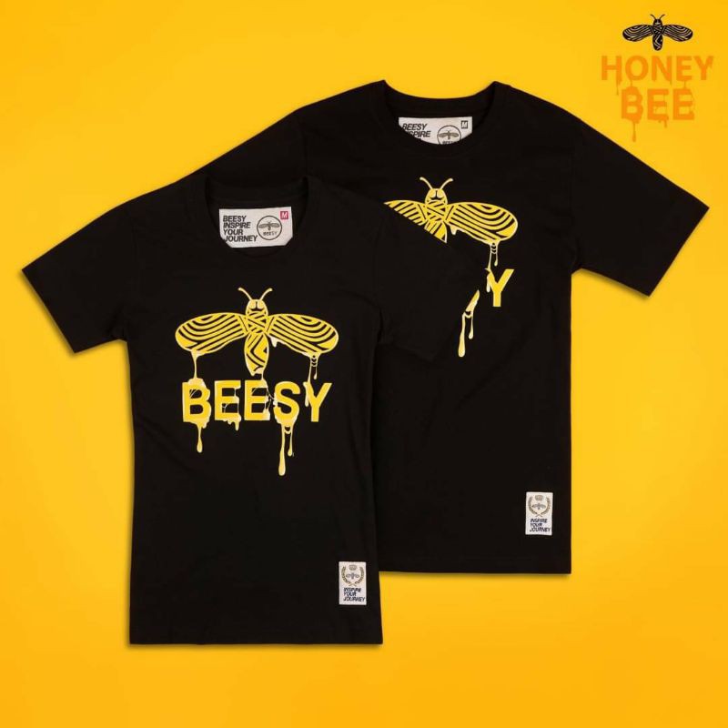 Beesy® เสื้อยืด รุ่น Honey Bee สีดำ (ราคาต่อตัว) | Shopee Thailand