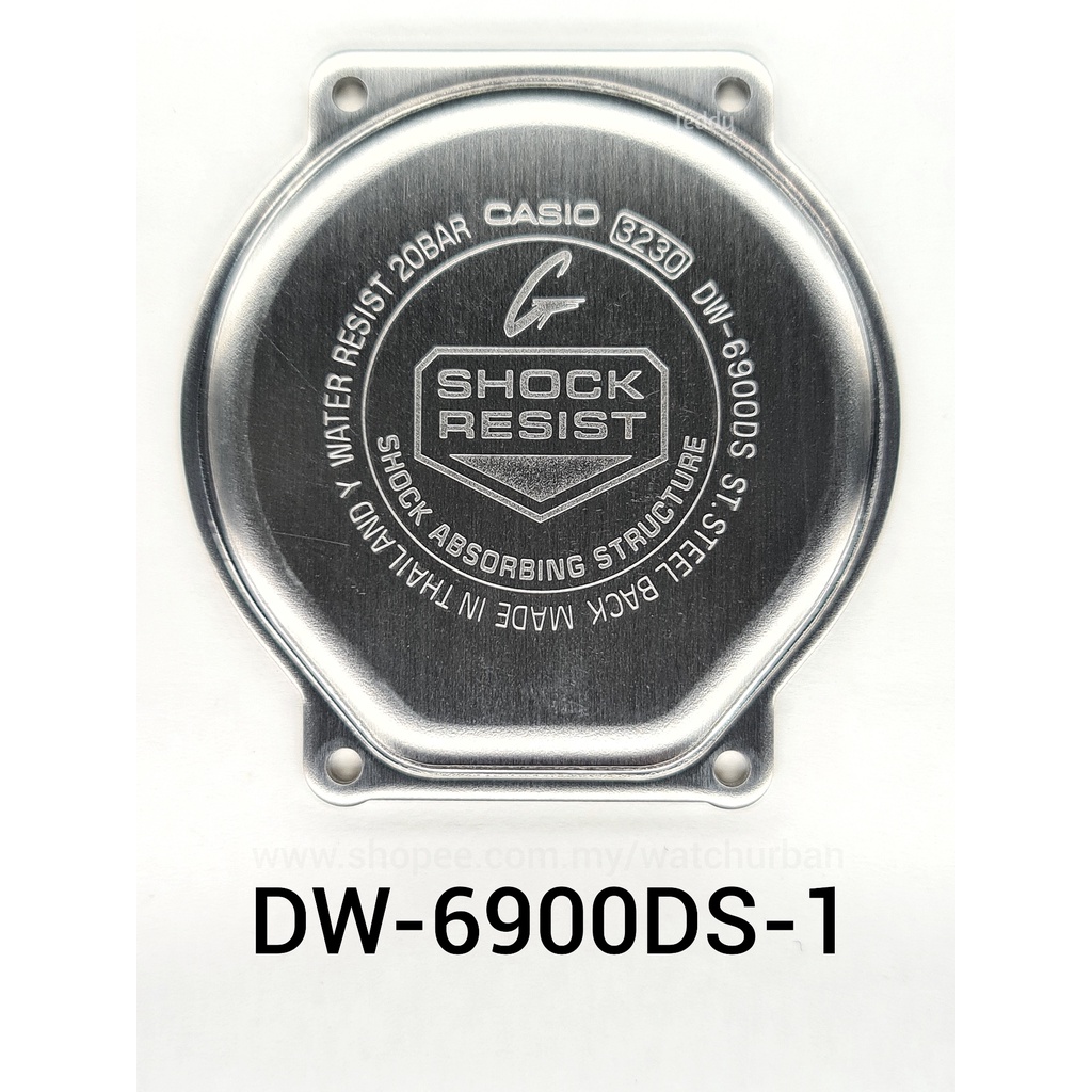 Casio G-SHOCK COVER BACK ASSEMBLY DW6900 DW6600 BACKCASE DW-6900 ...