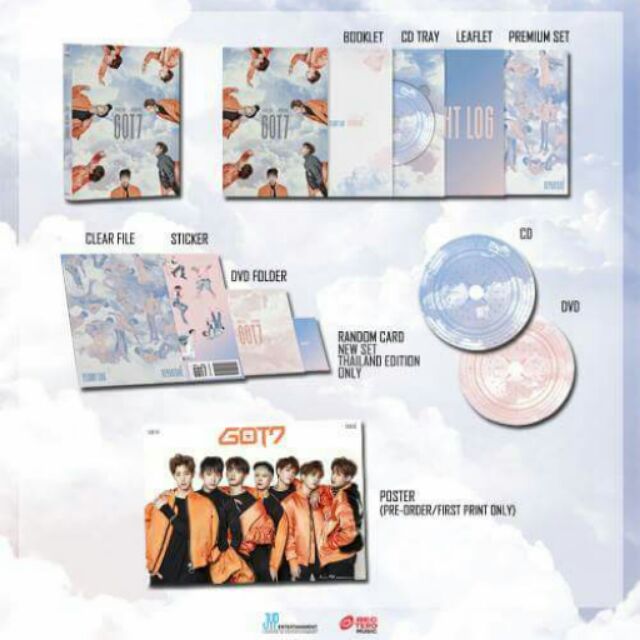 🎉🎉สุดคุ้ม🎉🎉Box set CD+DVD Got7-Fly log Departure thailand edition ...