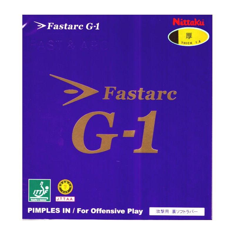 ยางปิงปอง Nittaku fastarc G-1 (Fastarc Max) | Shopee Thailand