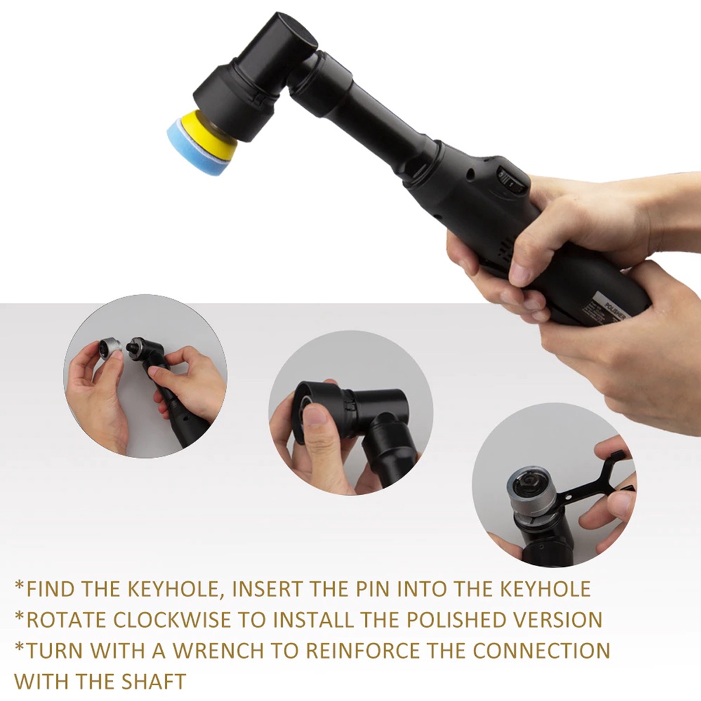 ไร ้ สาย Mini Car Polisher RO/DA Micro ไร ้ สาย Scratches Killer เครื ่ ...