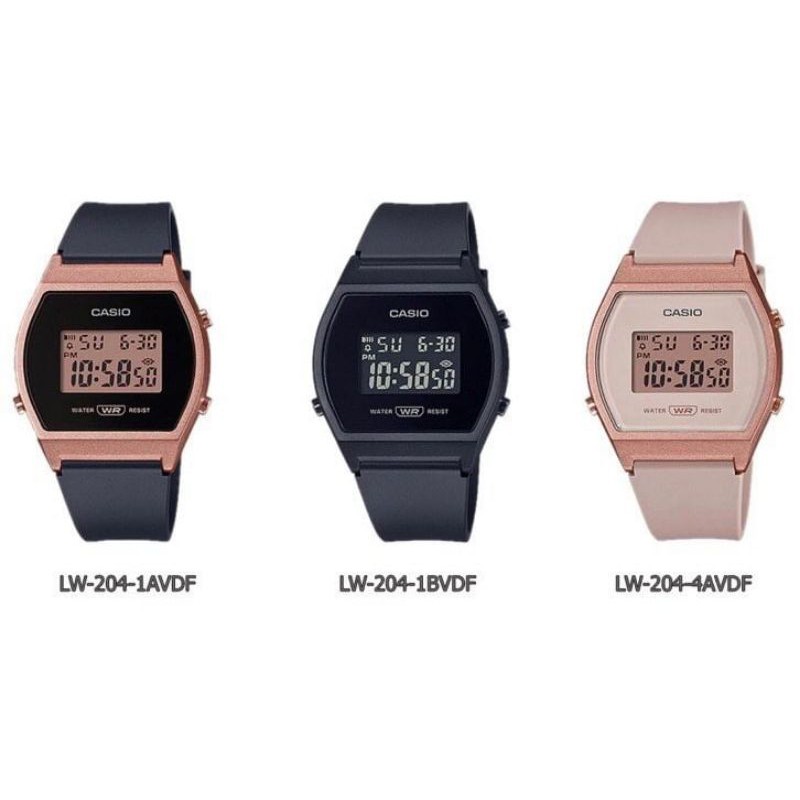 นาฬิกาCASIO Lw204 ตัวใหม่ล่าสุด งานท็อปมิลเลอร์ พร้อมถุง พร้อมกล่องคาสิ ...