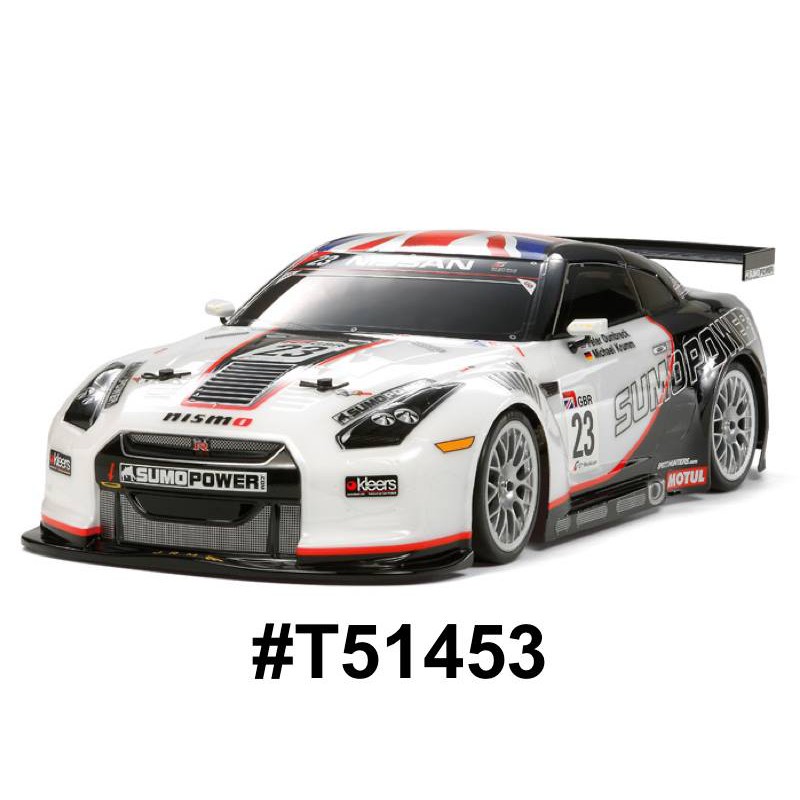 TAMIYA 51453 บอดี้ SUMO POWER GT-R ยังไม่ได้ตัดเจาะและทำสี (มีโคมสำหรับ ...