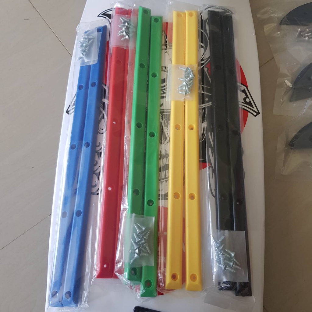 Rail Guard skateboard หรือ Surskate ติดตั้งใต้แผ่นสเก็ตบอร์ดกันรอยแถม ...