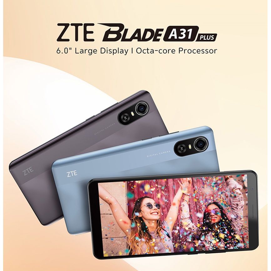 ZTE Blade A31 Plus จอ 6" Ram 2GB Rom 32GB กล้องหน้า 2MP กล้องหลัง 5MP ...