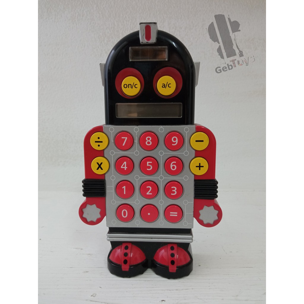 Robot Calculator Hogwildtoys หุ่นโรบอท เครื่องคิดเลข พลังงานแสงอาทิตย์ ...