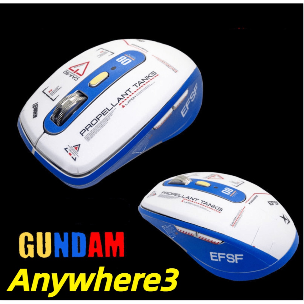For Logitech MX Anywhere Mouse Sticker Scrub Custom Cartoon Gundam Da ...