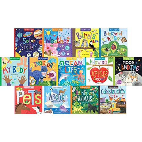 Hello World Weather, Body, Bugs, Rainforest, Planet, Board Book หนังสือ ...