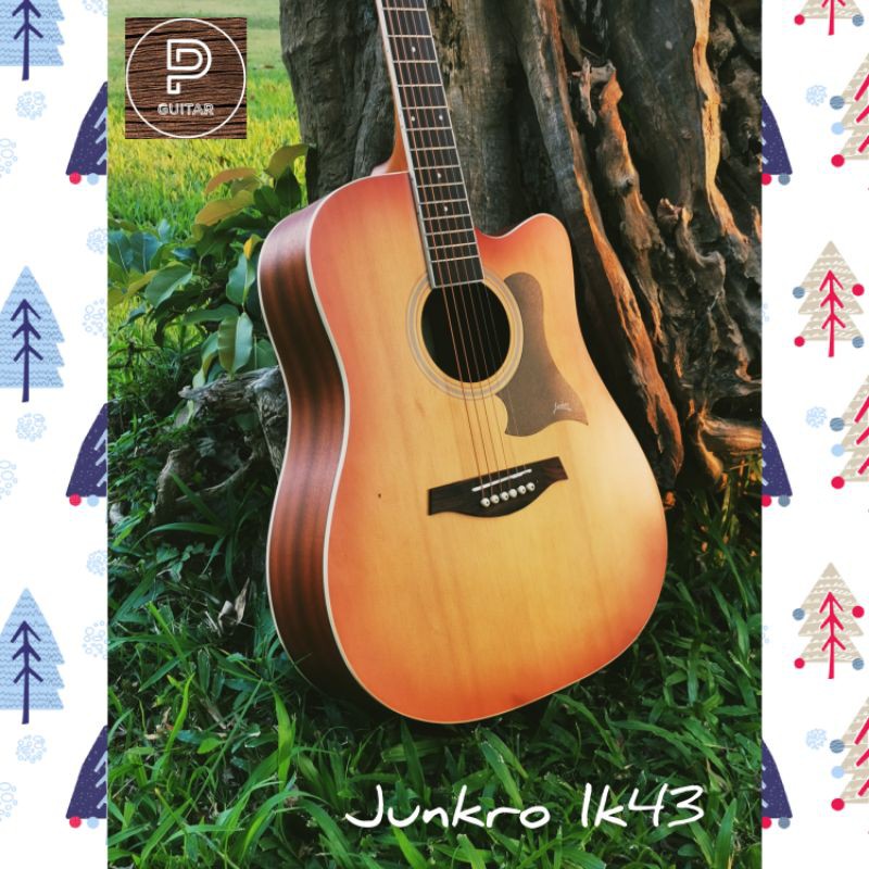 กีต้าร์โปร่ง Jankro รุ่น LK43 (Top solid) | Shopee Thailand