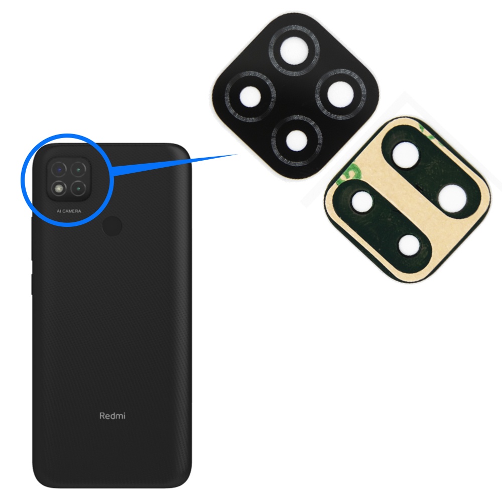 กระจกเลนส์กล้อง Redmi 9C เลนส์กล้อง Camera Lens For Redmi 9C กระจกกล้อง ...