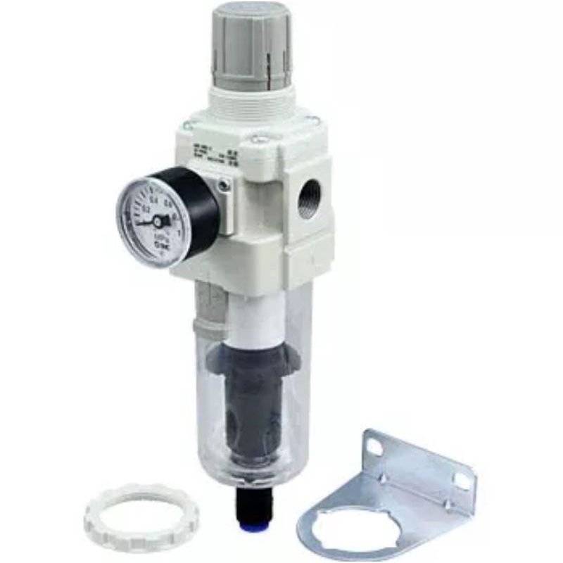 SMC AW40-04BG-A air filter and regulator with gauge ตัวกรองลมและปรับ ...