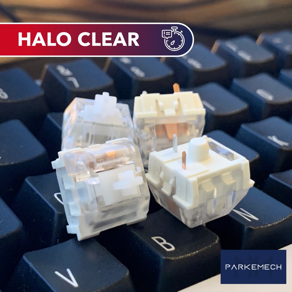 Halo Clear / Halo True x1 เอาไว้ทำสวิทช์เช่น Holy Panda หรือ Holy Trash ...