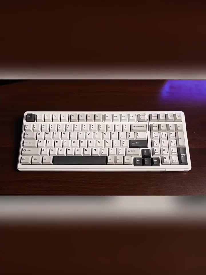 Aula F99 ปะเก็นคีย์บอร์ดบลูทูธไร้สาย RGB สามโหมด | Shopee Thailand