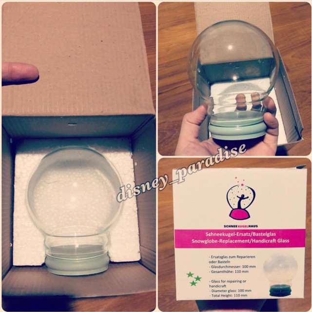 Snow globe replacement (glass only) | Shopee Thailand