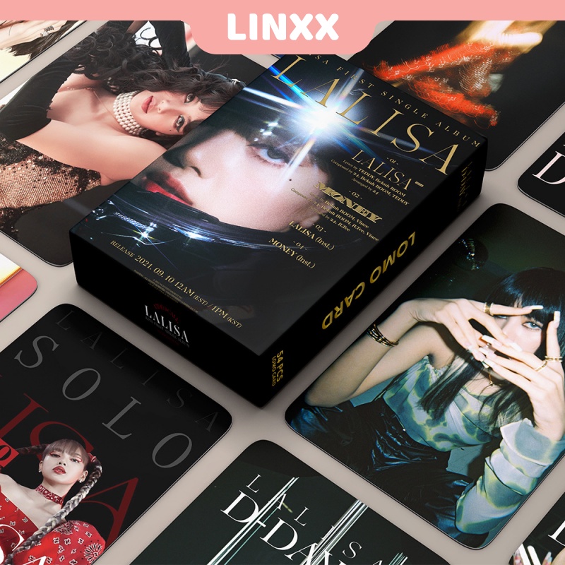 Linxx Lisa อัลบั้มโลโม่การ์ดรูปภาพโปสการ์ด Lisa First Single Series 54 ...